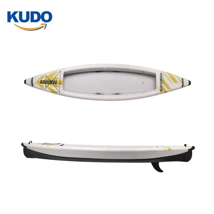 Drop Stich Inflatable kayak High End Hard Hull Inflatable Kayak ...