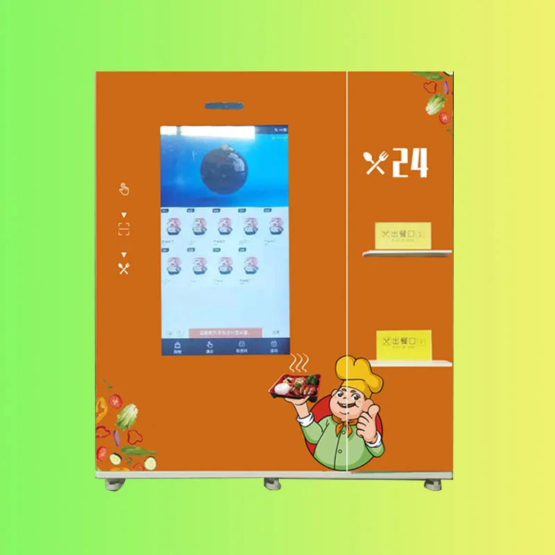 Animal Pattern Vending Machine - Bento Box Lunch Kiosk