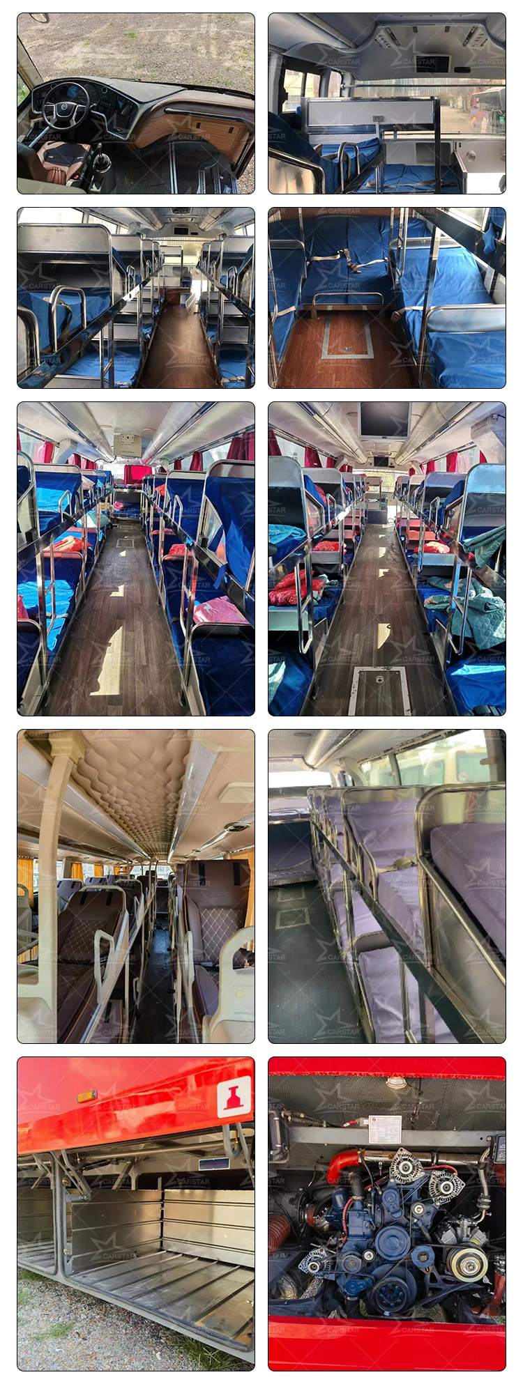 95% New Sleeper Bus Bed for Luxury Sleeper Bus Experience