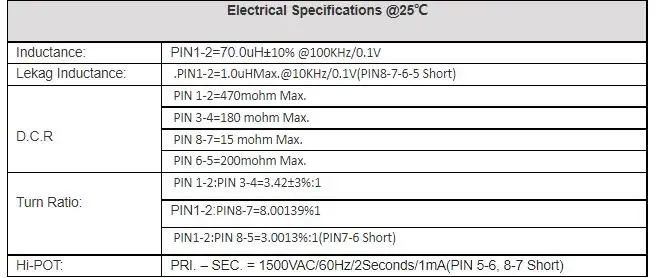 Flyback Ep10 750310559 Transformer Smps Transformer High Frequency ...
