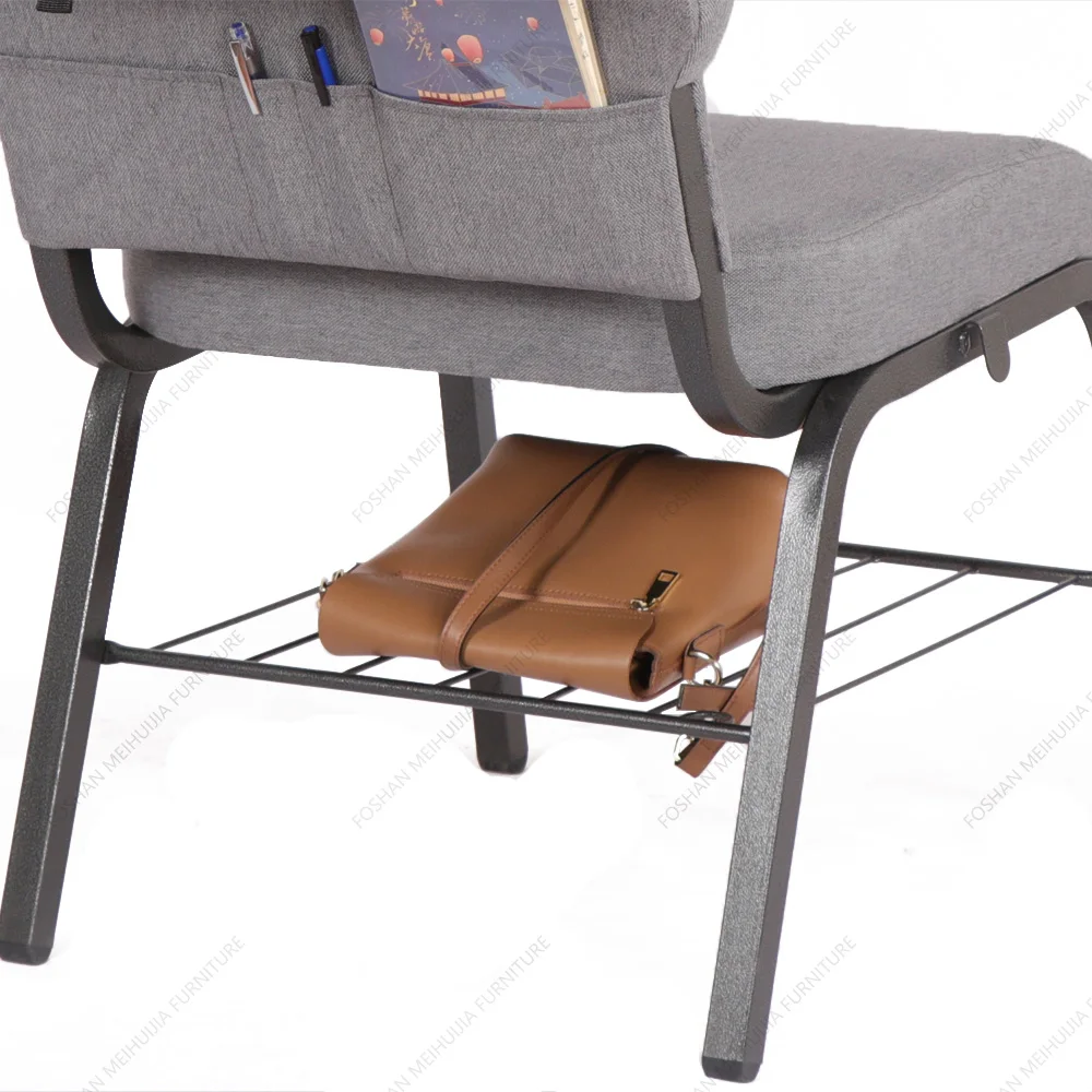 Royal Gray Interlocking Church Pulpit Chair with Writing Board ...