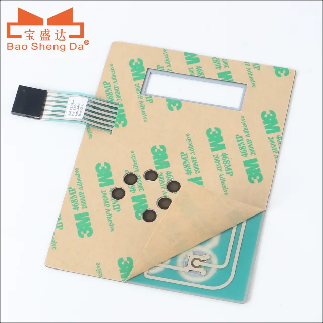 Customized Membrane Keypad Switch Medical Equipment Switchultra Thin ...