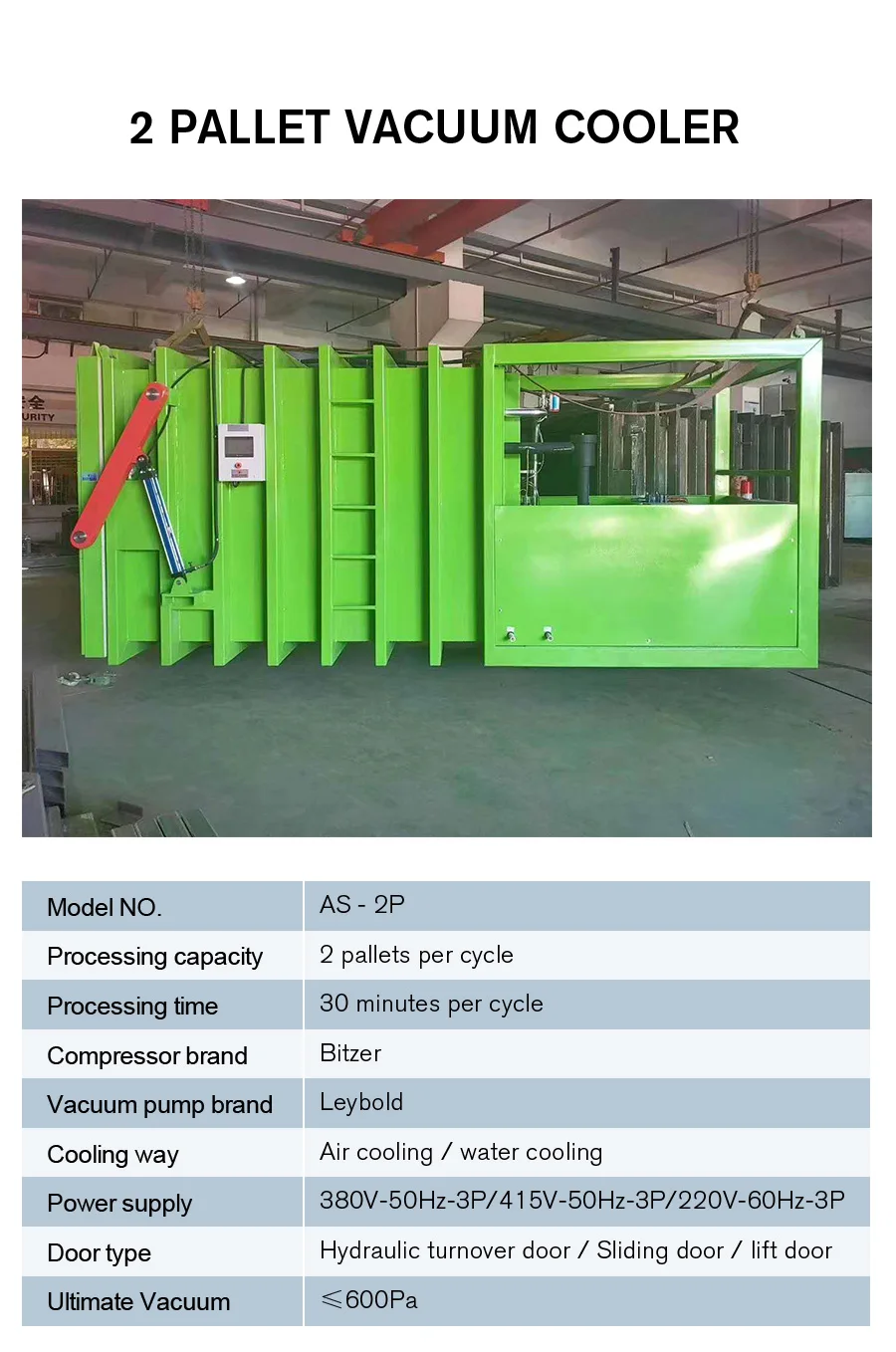 Vegetable Cooler/vacuum Cooling Machine/vacuum Fruit Cooler| Alibaba.com