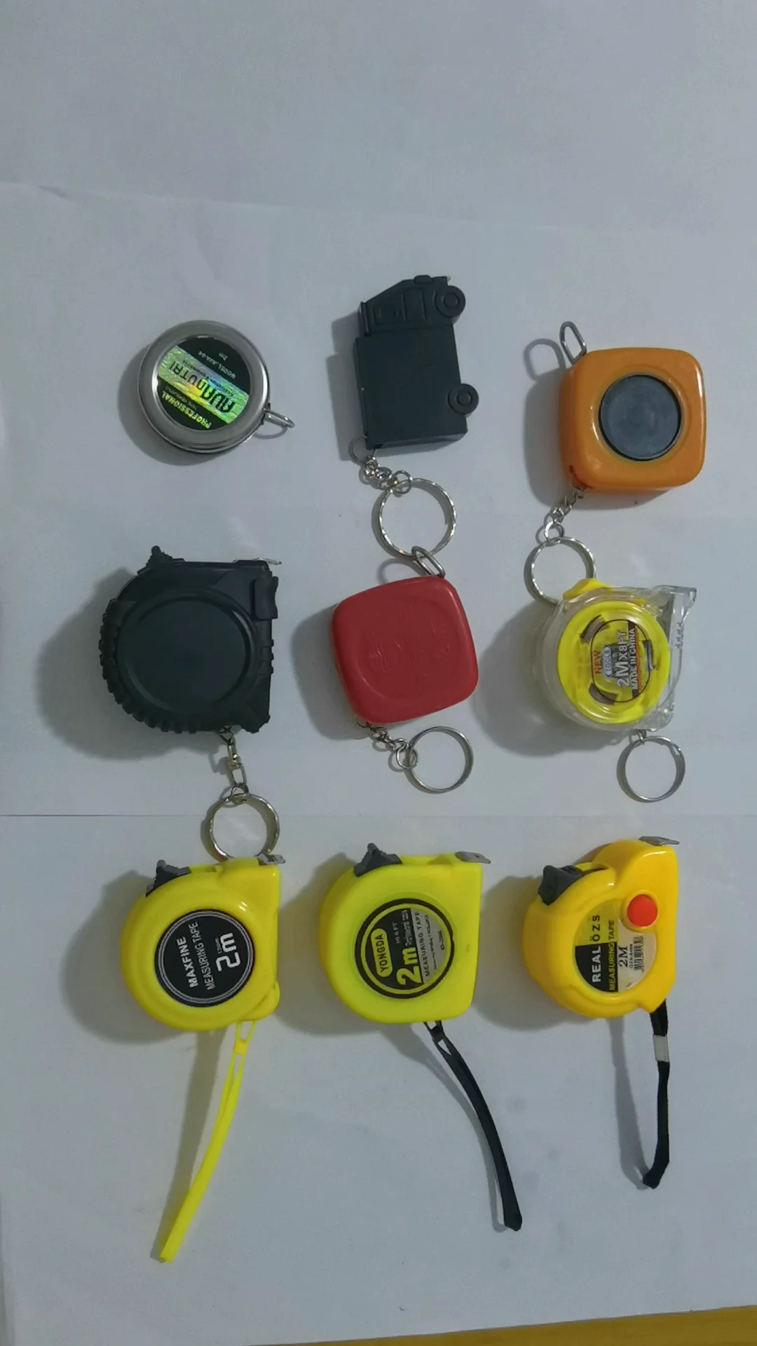 Metal Case Steel Measuring Tape Retractable 2m Promotional Products ...