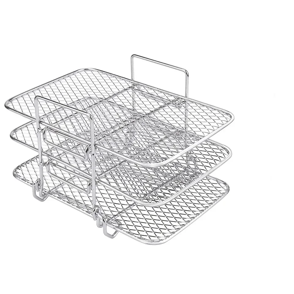 Air Fryer Racks 304 Stainless Steel Food-grade Multi-layer Food ...