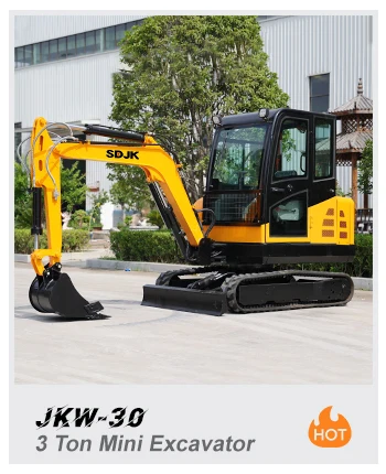 SDJK Mini Excavator 2 Ton - Efficient Epa Kubota Engine