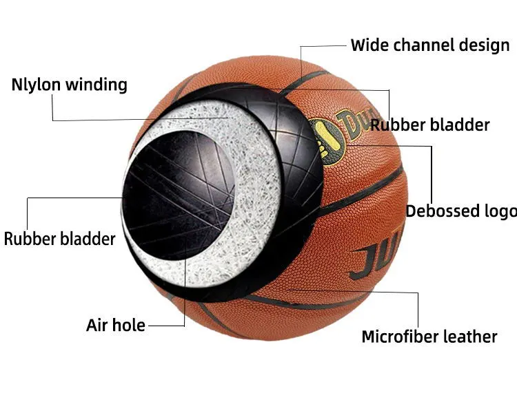 24 Cm Custom Logo Lightweight Kids Toys Ball Silent Ball Basketball For ...