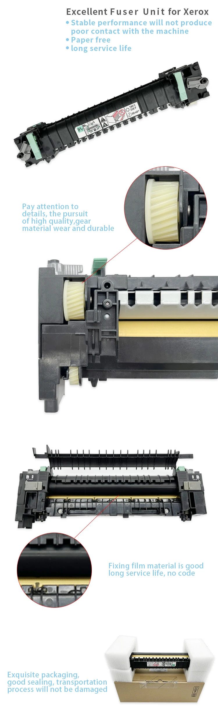 S-c Compatible Fuser Assmably For Xerox Versalink B400 B405 Fuser Unit ...