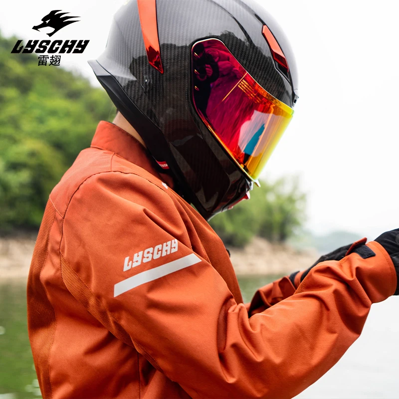 Lyschy Motorcycle Riding Suit Summer Mesh Men Anti-fall Breathable ...