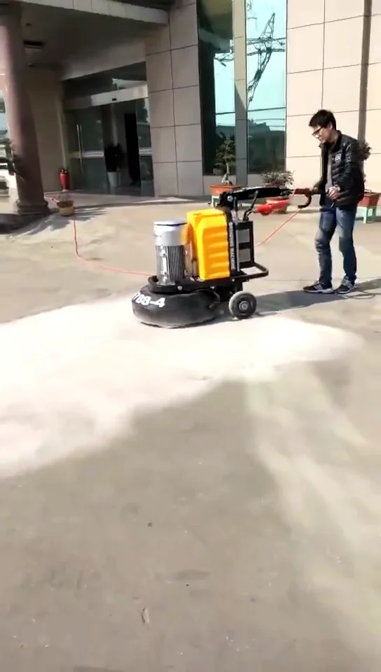 3 Seconds Finish Grinding Corner Concrete Grinder And Vacuum / Concrete ...