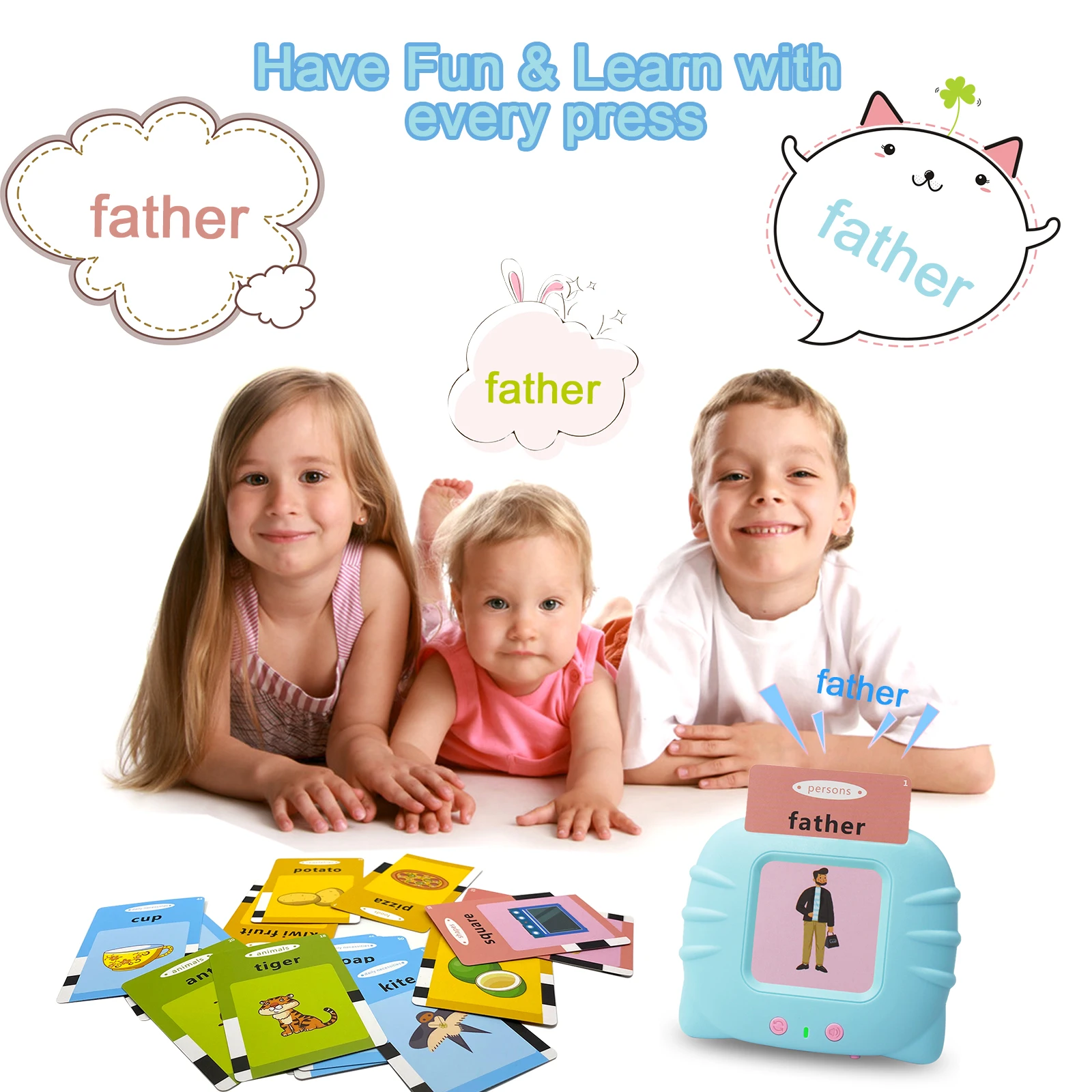 Learning Resource Electronic Interactive Educational Toddlers Toy ...