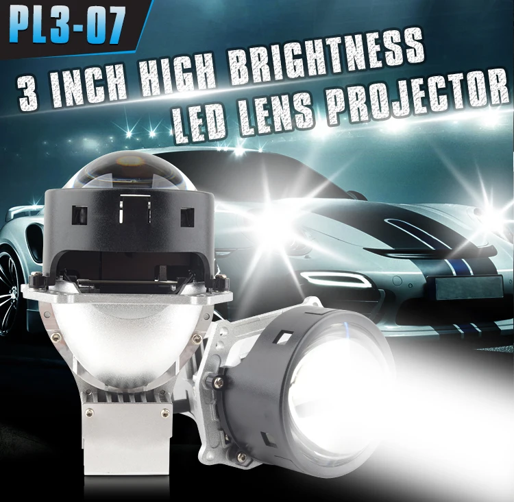 Car Led Headlight Bi Led Projector Lens 3.0 Dc12v 110w Led Headlight ...
