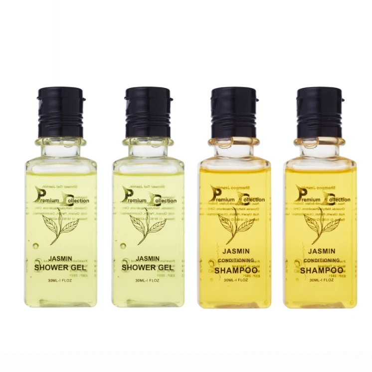 Custom Logo Luxury Hotel Amenities 30ml 50ml Mini Disposable Shampoo ...