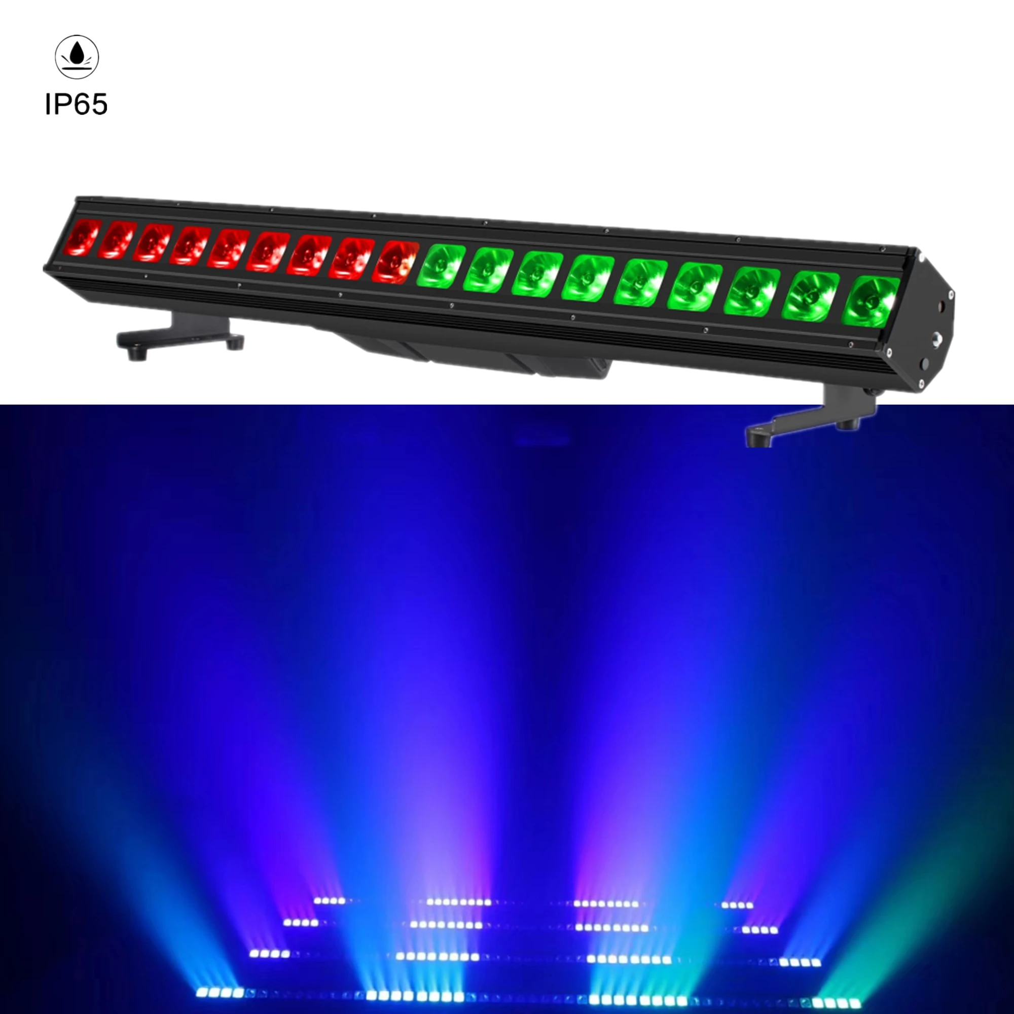 18X30W Rgbw 4In1 Pixel Control Waterproof Ip65 Bar Led Wall Wash Light ...