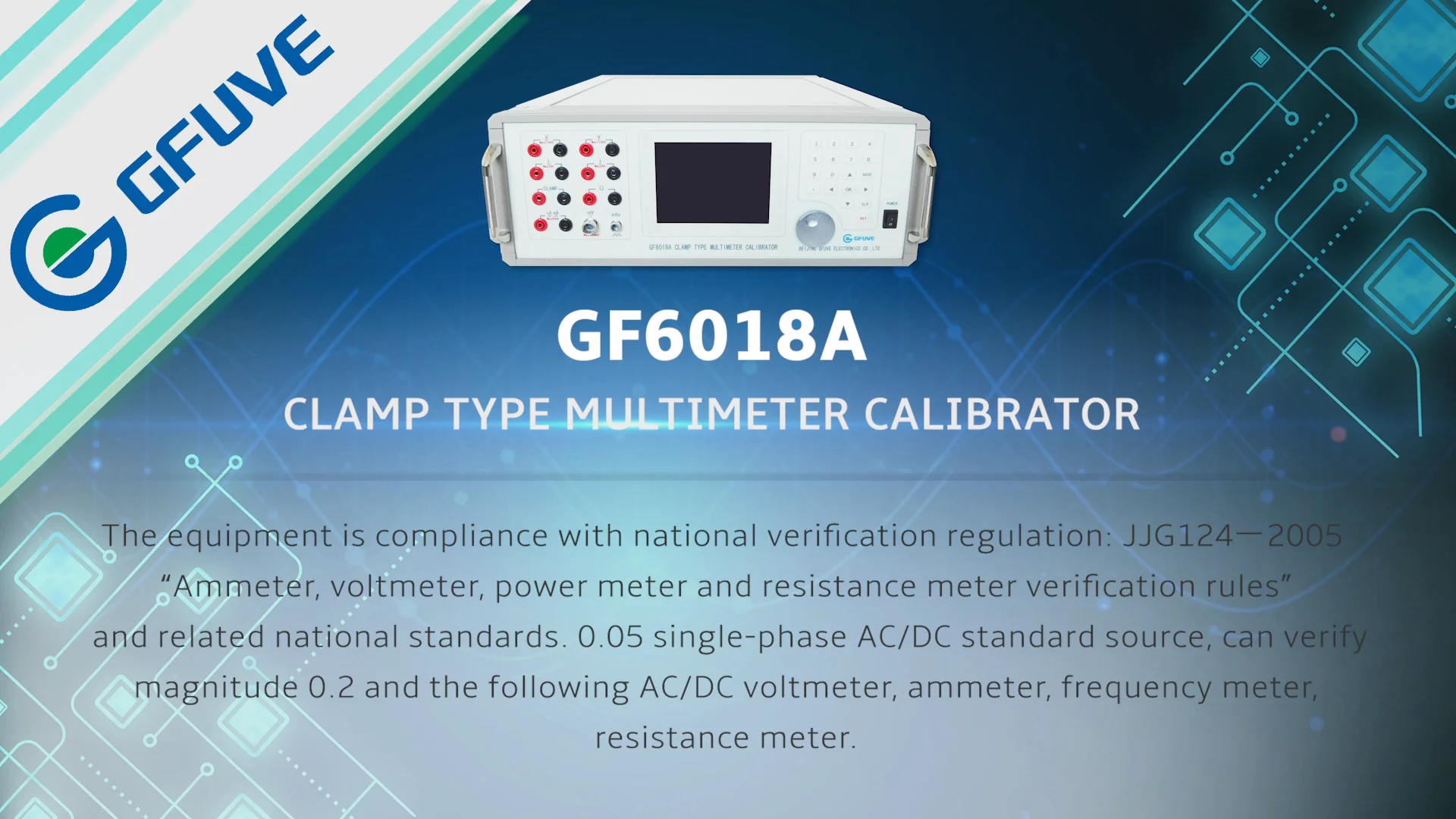 Gfuve Gf6018a Clamp Type Multimeter Calibrator Ac/dc Power Meter ...
