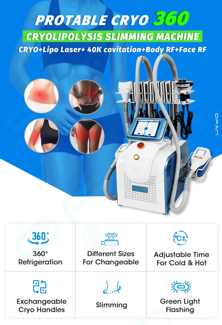 Best Portable Dual Criolipolisis Cryo Handles Kryolipolysis Fat ...