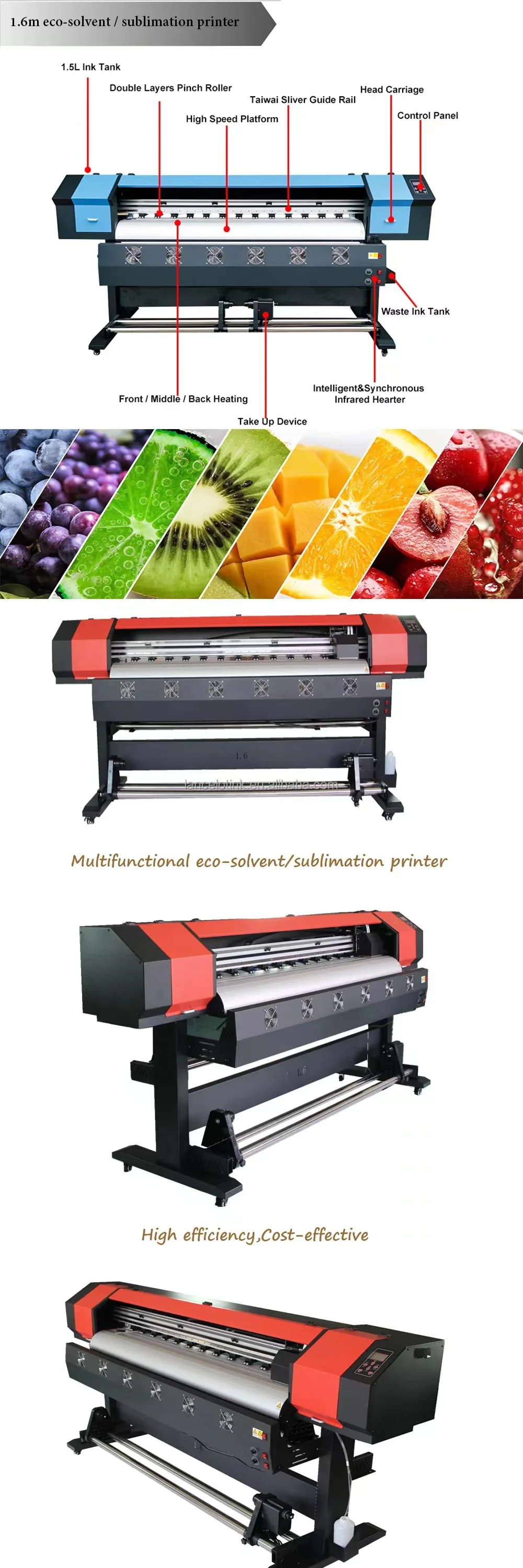 Large Format Inkjet Plotter XP600 for Poster & Vinyl Printing