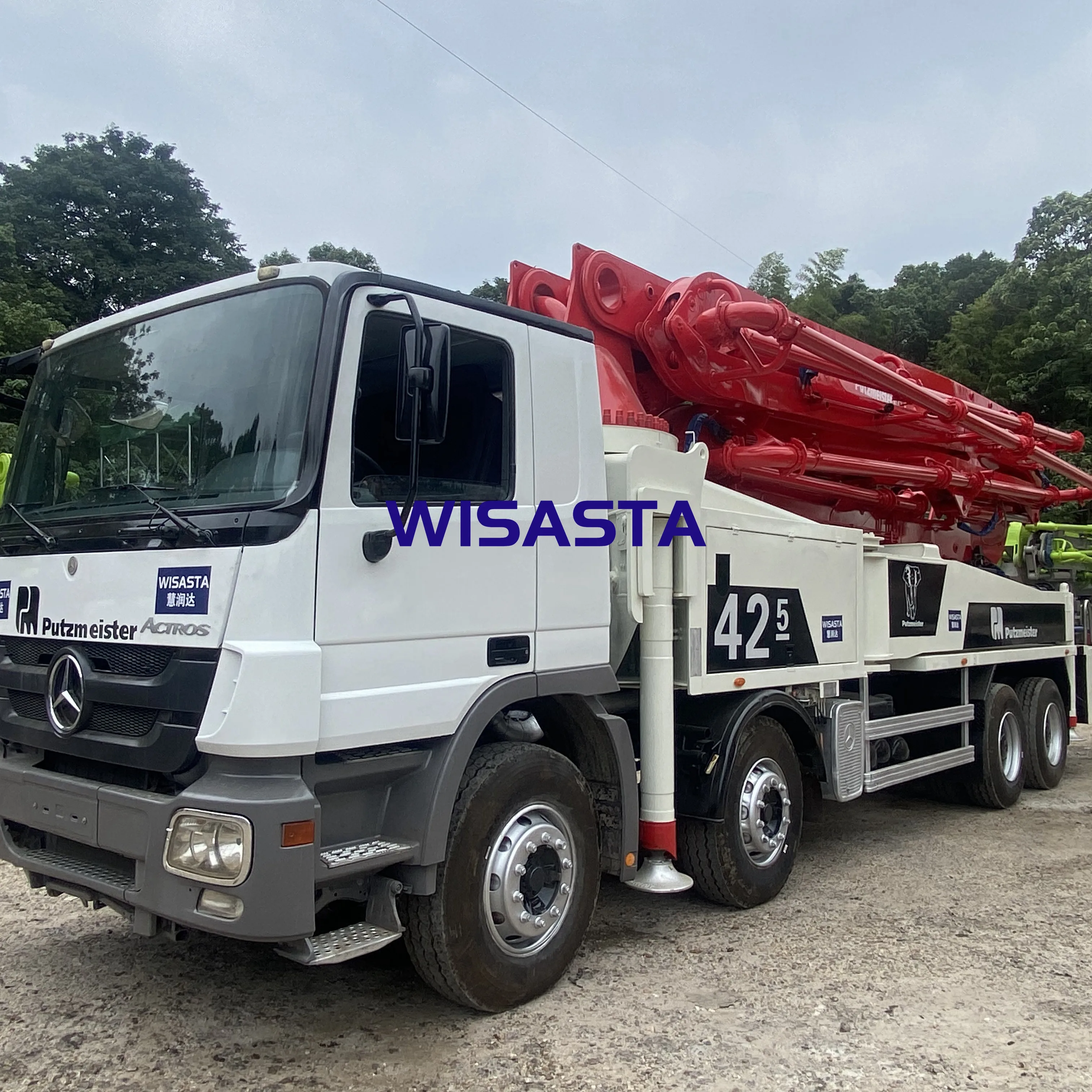 Alibaba.com: Putzmeister 42m Truck Mounted Boom Concrete Pumps, diesel ...