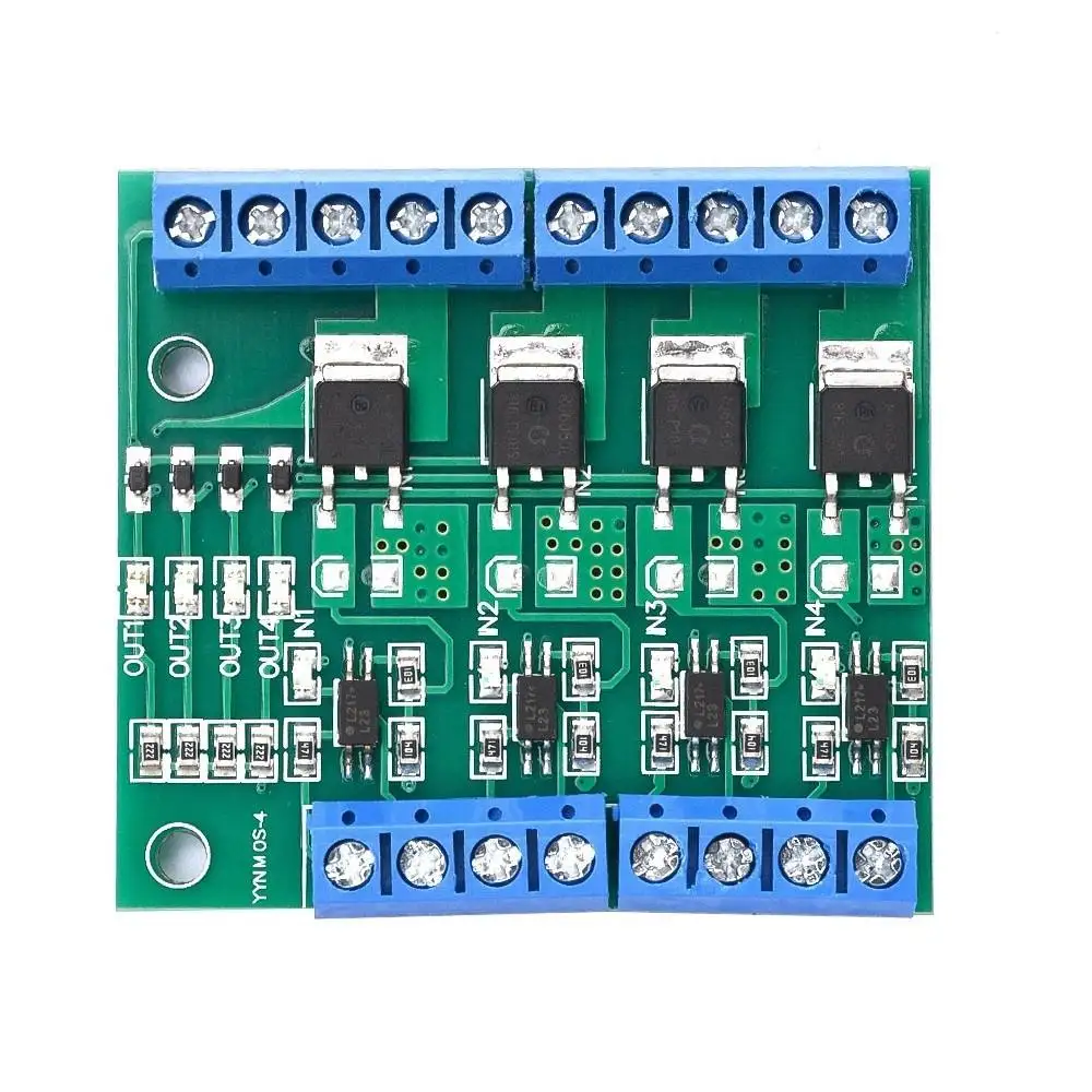 4-way MOSFET/FET module amplifier circuit board/driver module 4-way ...