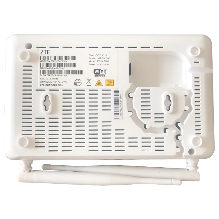 BestSell ONU F660 GPON ONT XPON V8.0 1GE+3FE+1TEL+1USB+2.4G WIFI with ...