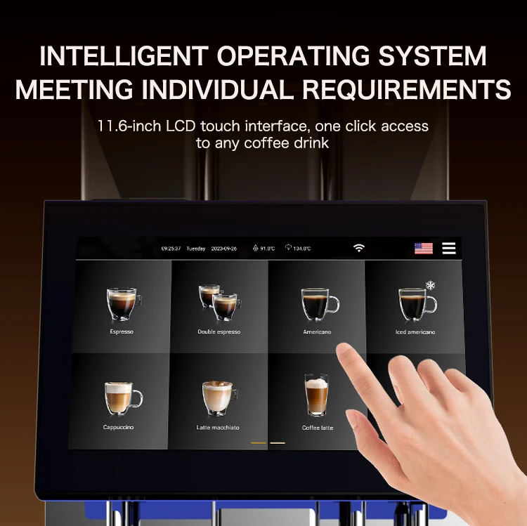 Oem 19bar Espresso Coffee Cappuccino Espresso Machine Automatic Italian ...