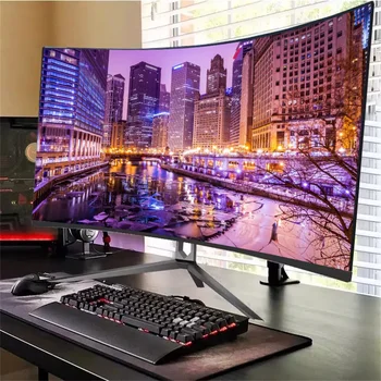 Newest Arrival 144hz 240hz 24 27 32 Inch 2k 4k Curved Gaming Monitor ...
