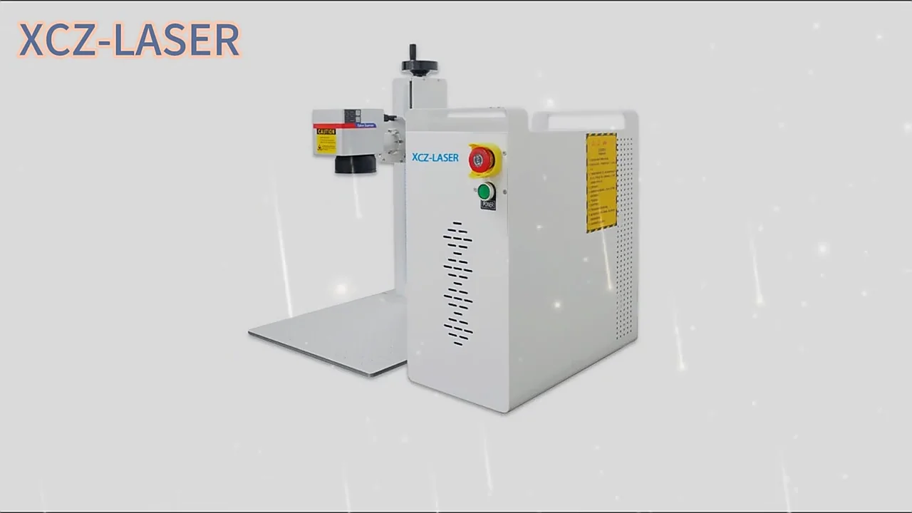 Mopa Mini Fiber Color Laser Marking Machine 20w/30w/60w Ezcad Control ...