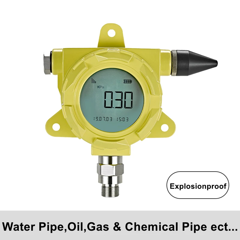 Remote Explosion-proof Pipe Pressure Gauge Wireless Pressure Sensor ...