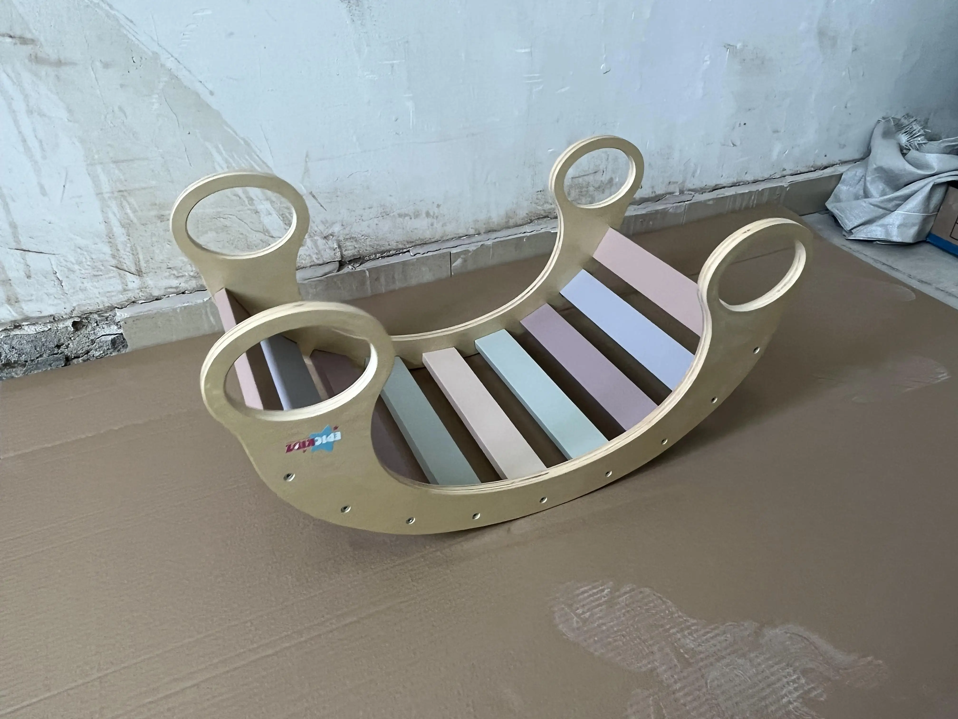 LM KIDS Wooden Montessori Rocking Chair Board - Piklers