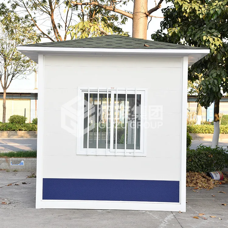 Steel Structure Building Guard House Cabin Security Guard House Design ...