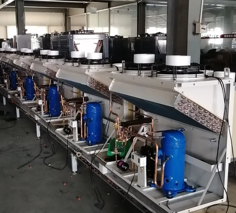 Monoblock Refrigeration Condensing Unit Wall Mounted Small Refrigerator Condensing Unit For Cold ...