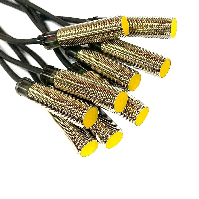 Three Wires M12 Inductive Proximity Sensor Golf Cart Inductive Throttle ...