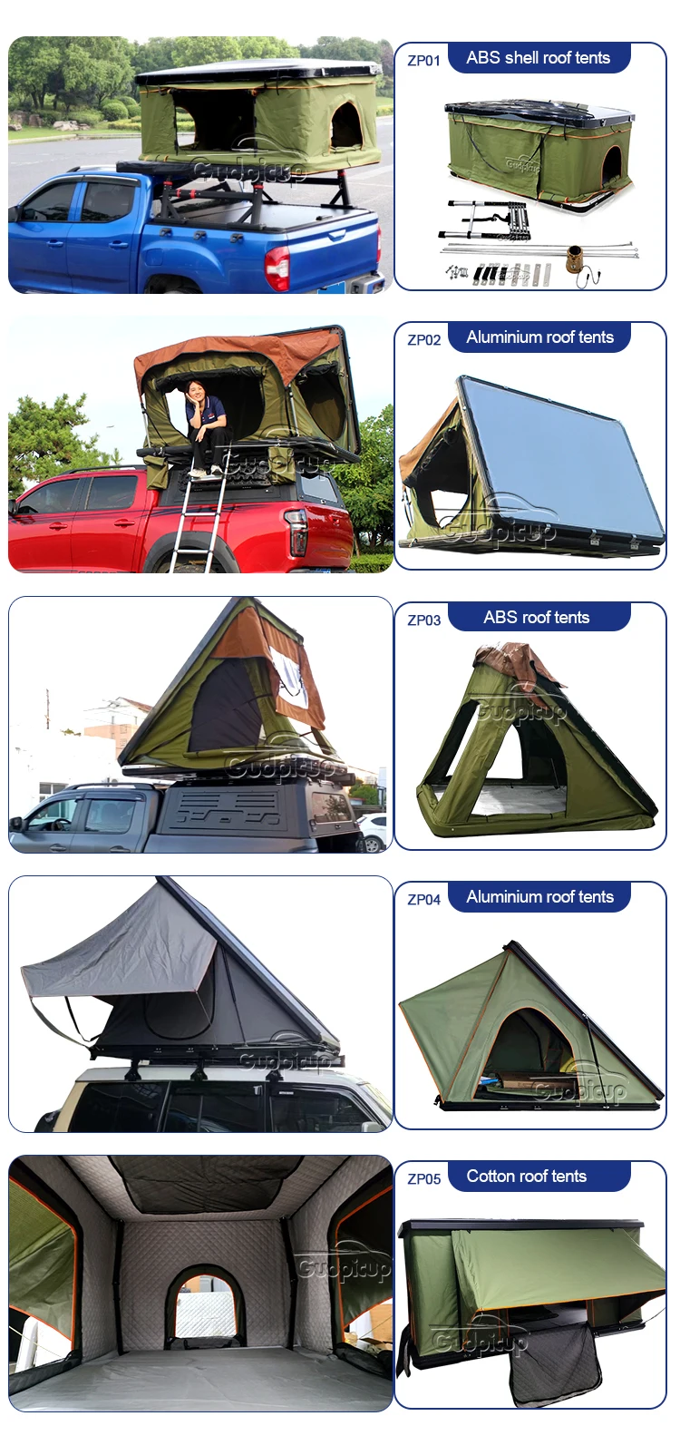 Car Roof Top Tent Tundra Hardtop Canopy Hard Shell Roof Top Box For ...