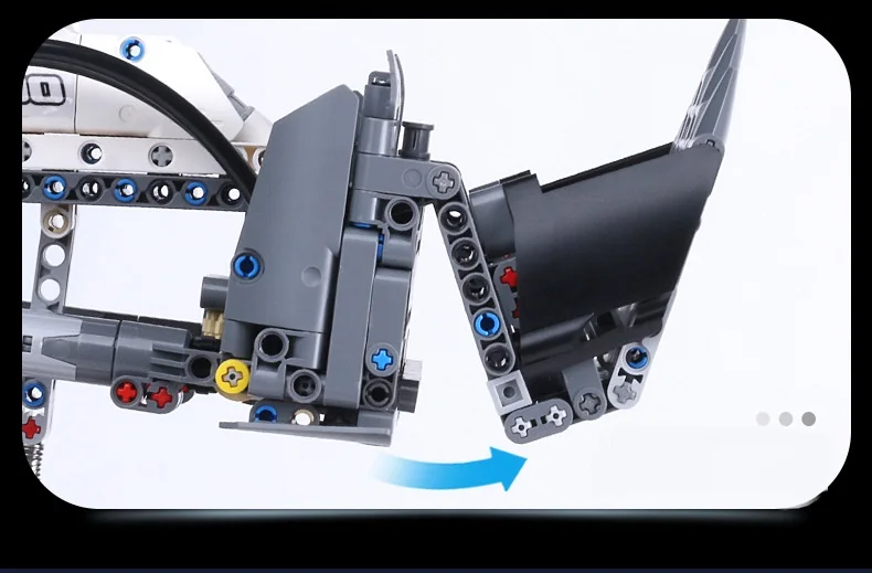 Mould King 17013 Mechanical Crane APP Programming Remote Control ...