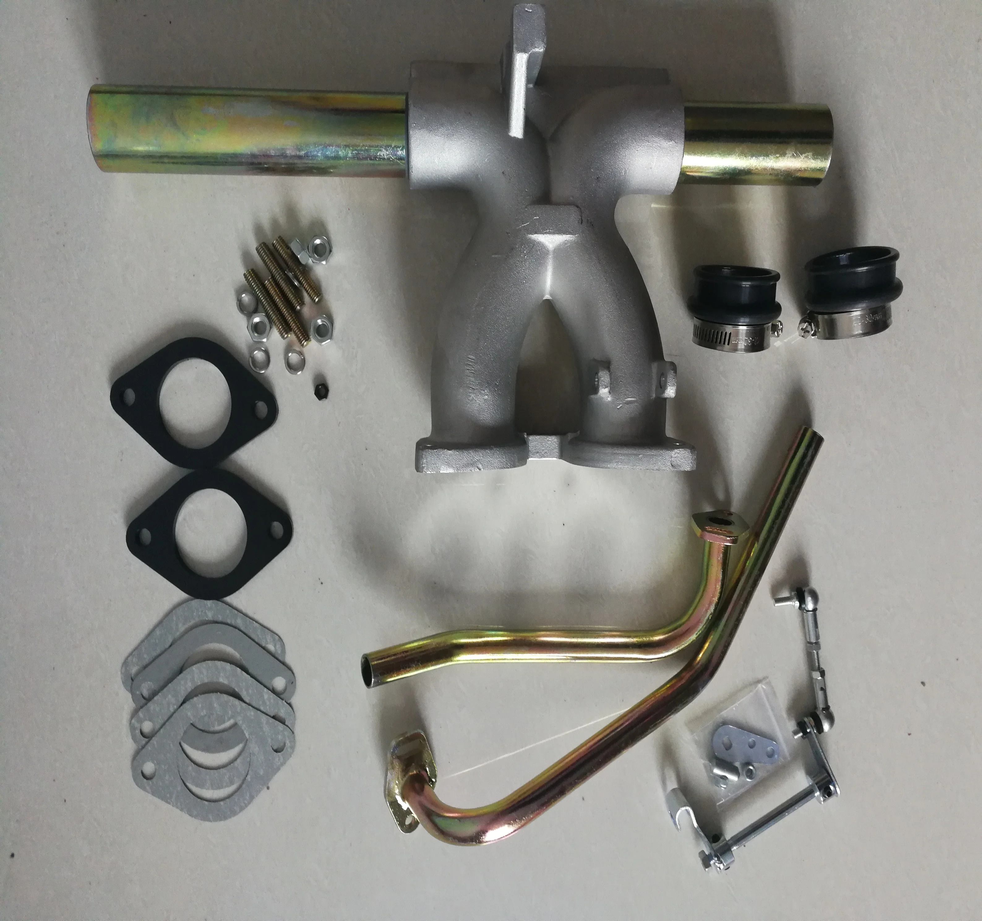 SINGLE CARB INTAKE KIT WEBER IDF DELLORTO DRLA for VW Beetle TYPE 1 / 2 ...
