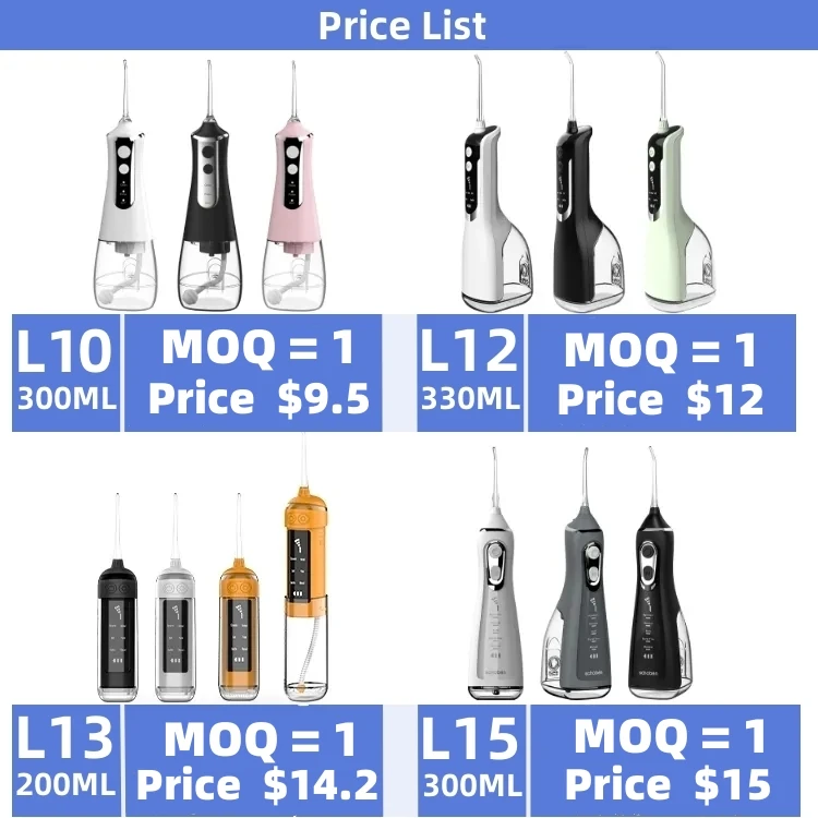 Braces Orthodontic Jet Tooth Mini Electric Waterflosser