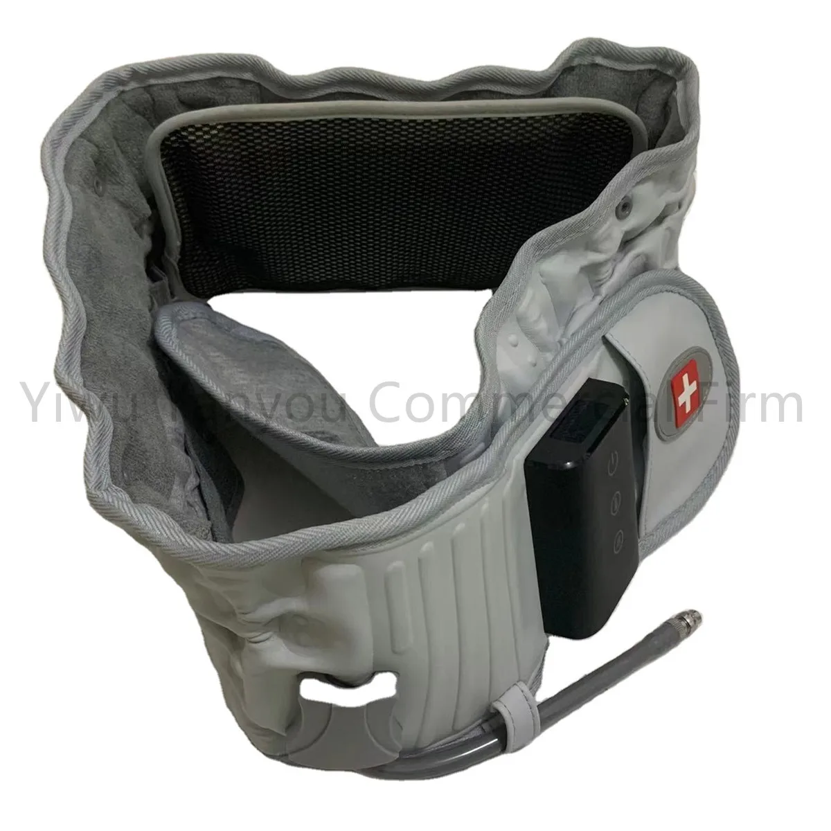 Lumbar Air Traction Belt With Heating & Massage Inflatable Against ...