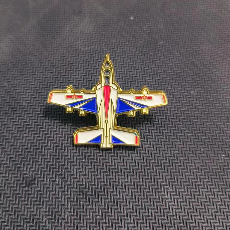 Custom 3D Metal Lapel Pins - Perfect for Airplane Badges