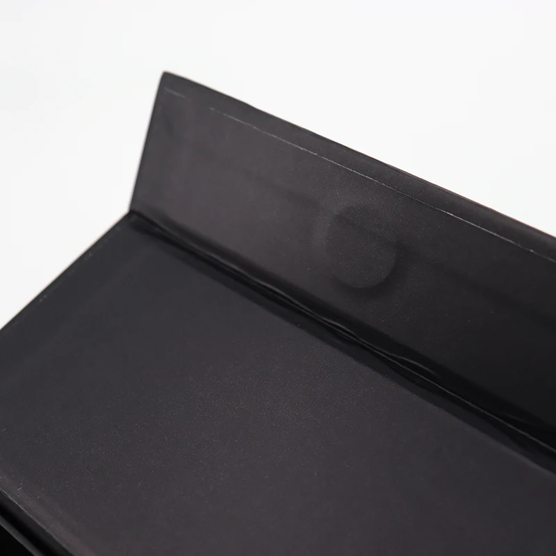 Rectangle Shape 30Ml Serum Black Glass Dropper Bottle for Essential ...