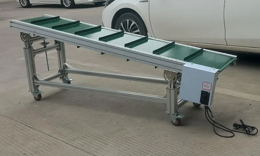 Zhongde Automatic Z-Belt Conveyor - Efficient Material Handling