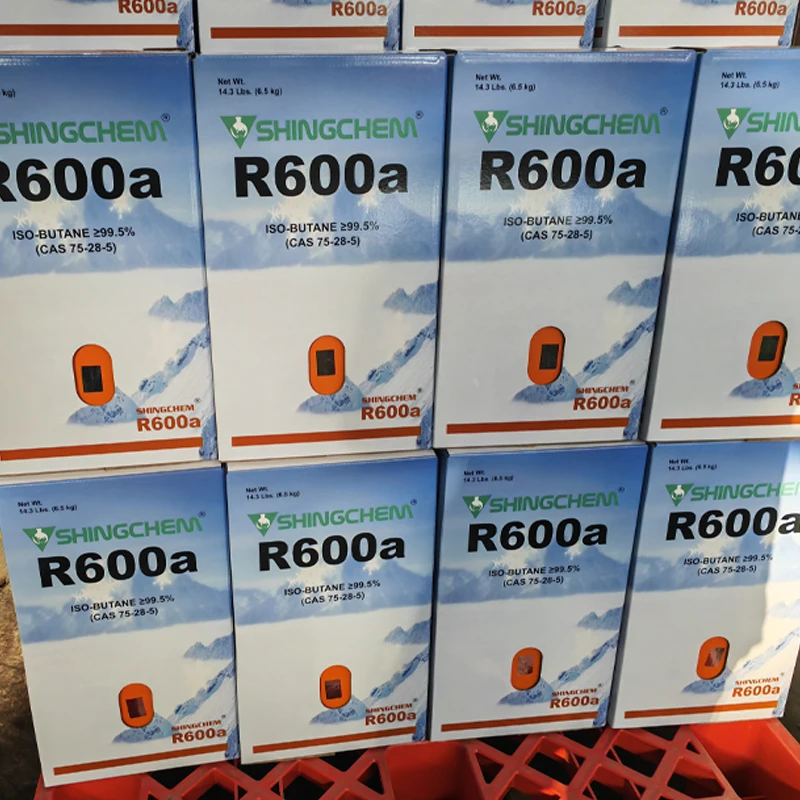 Alternative Refrigerant R600a Gas Cooling Gas 11.5kg/22.3l Cylinder ...