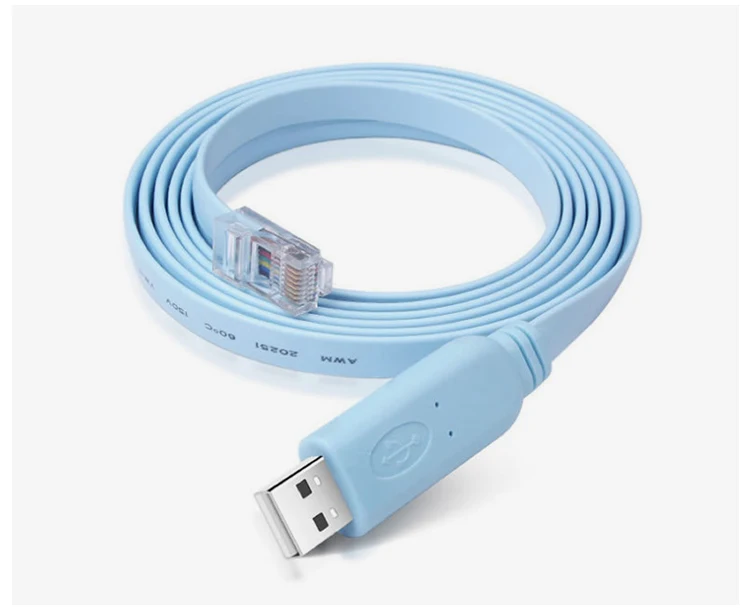ZHEFAN Usb 2.0 To Rj45 Rollover Serial Port Console Cable For Network ...