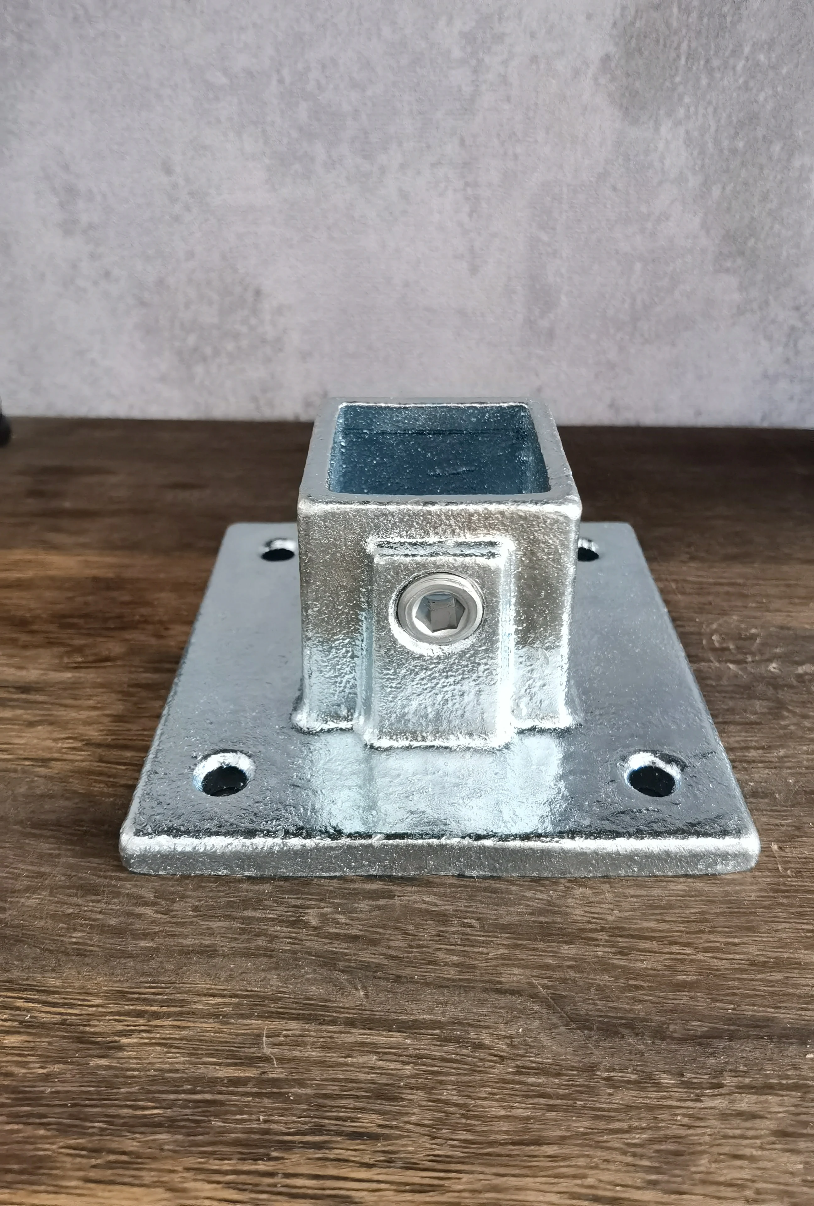 40mm Square Tube Connector - Durable Key Clamps for Safety