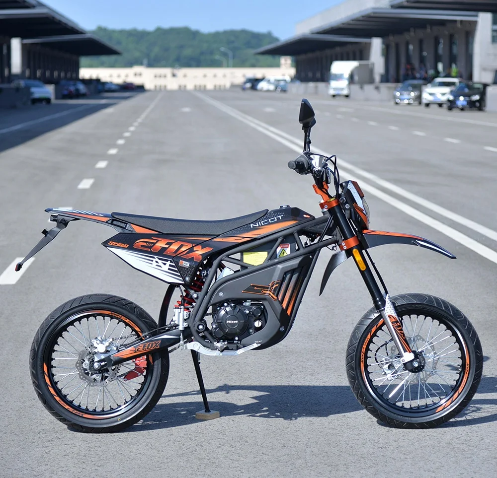 Nicot Efox EEC CE 12kw Moto De Cross Electrica 72v50a