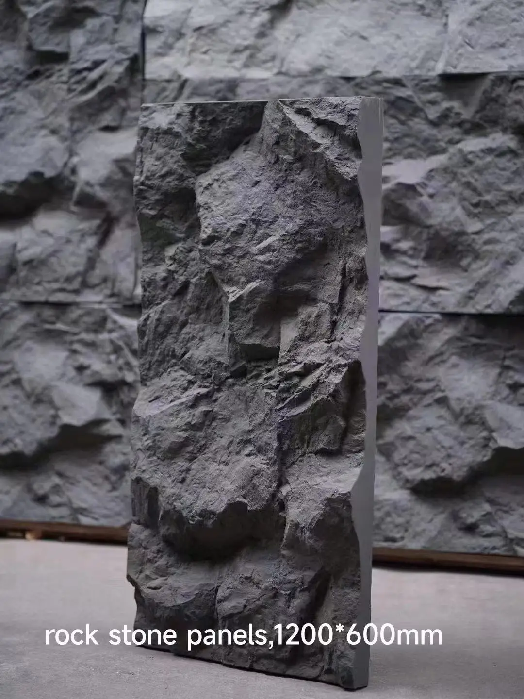 Pu Faux Stone Partition Wall Panel Polyurethane Panel 3d For Interior ...