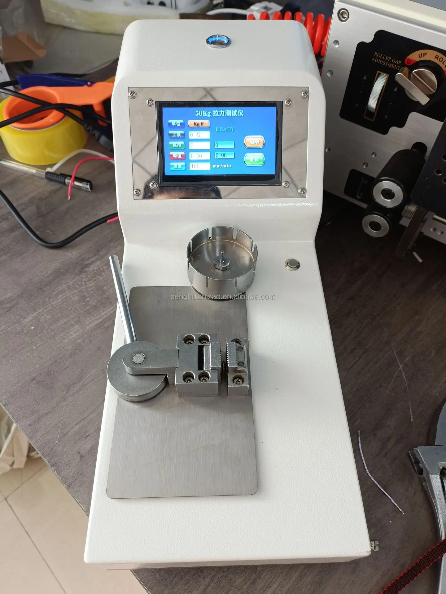 50kg Terminal Load Push Pull Tester Electric Wire Tension Tester ...