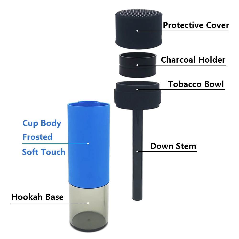 Lomint Portable Cup Style Car Hookah Shisha Set Indoor Outdoor With ...