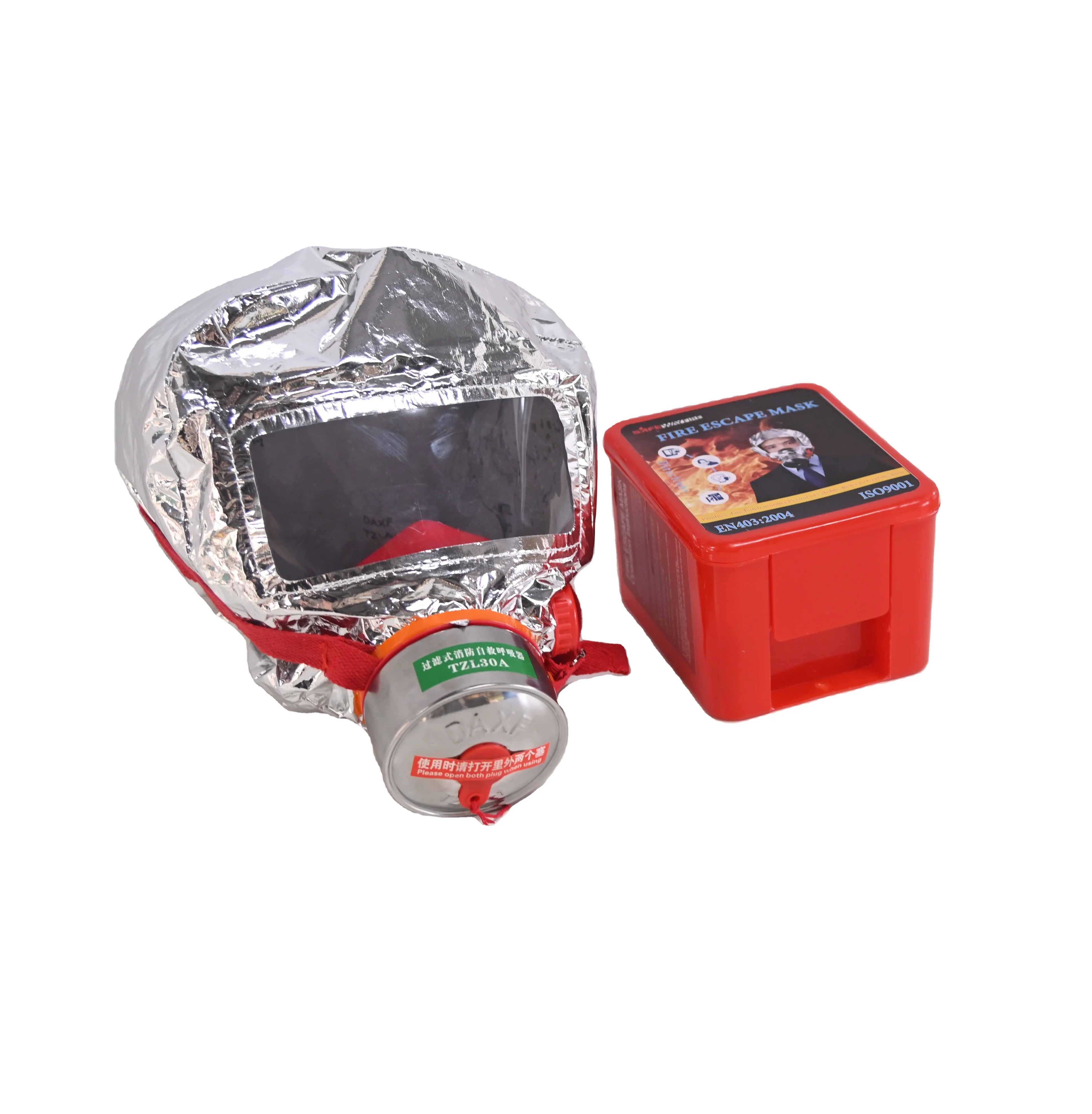 Emergency fire smoke mask escape hood for hotels hospitals homes and ...