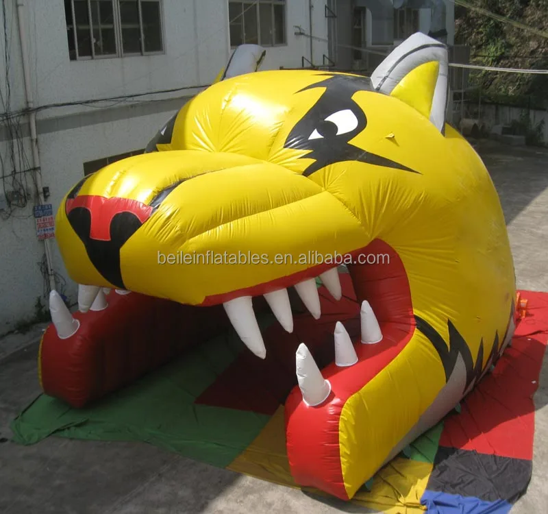 Beile Inflatable Wolf Tunnel - Fun Party Game Mascot