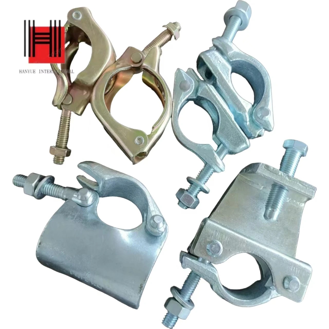 BS1139 Double Clamp Scaffold Drop BRC Fitting Board Retaining Coupler ...